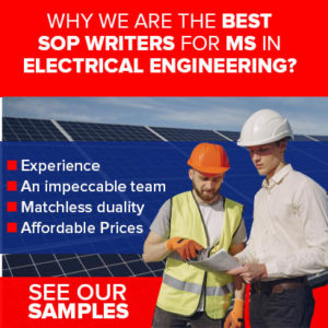 SOP For MS In Electrical Engineering | Professional Writer