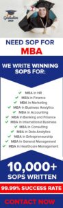 SOP For MBA | Free Sample PDF & Expert Writing Guidelines