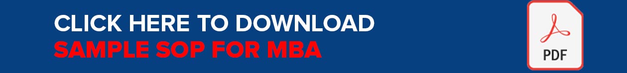 SOP For MBA | Free Sample PDF & Expert Writing Guidelines