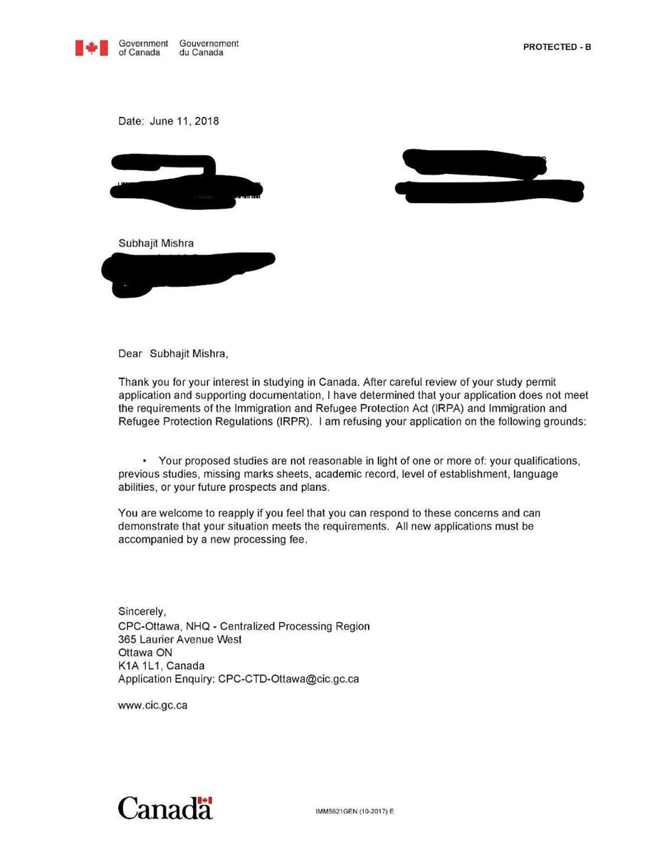 SOP For Canada Study Visa After Refusal - Verified Guide