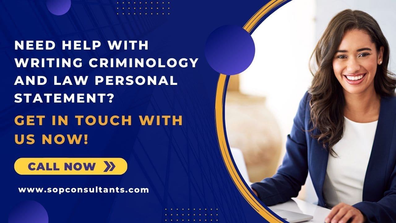 Criminology Personal Statement Examples - Get Writing Help